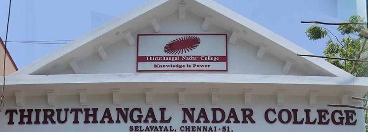 Arts Admissions 2024-25 - Thiruthangal Nadar College Chennai