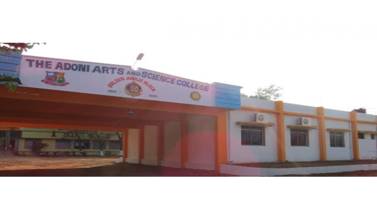 Arts Admissions 2024-25 - The Adoni Arts and Science College