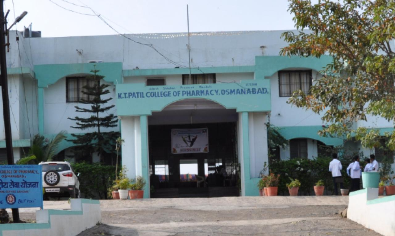K.T. Patil College of Pharmacy Osmanabad Admissions 2024-25