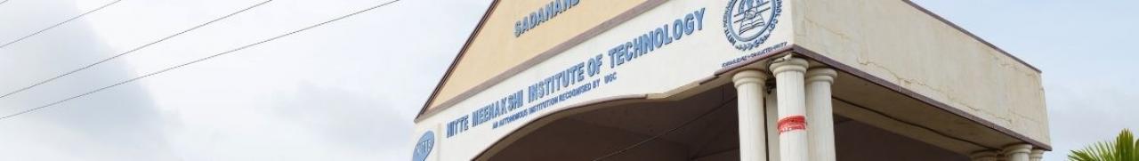 NITTE Meenakshi Institute of Technology - NMIT, Bangalore: Courses ...