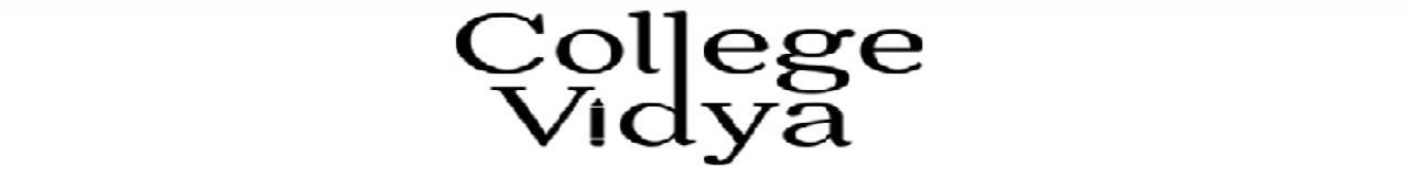 College Vidya Noida Admissions 2024-25