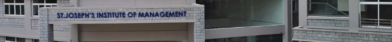 St. Joseph's Institute of Management - SJIM, Bangalore: Courses, Fees ...