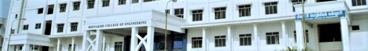 MCE - Meenakshi College of Engineering Chennai Admissions 2024-25