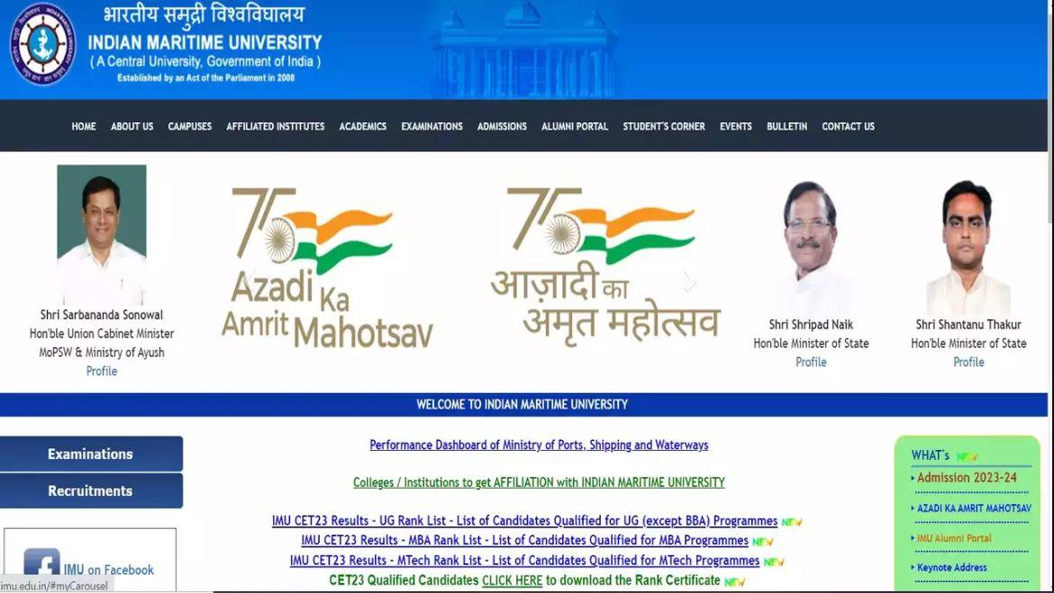 Imu Cet Result 2023 Update Imu Cet Result 2023 Has Been Declared On